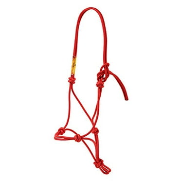 Rambo Micklem Leather Halter Standard Black - Walmart.com