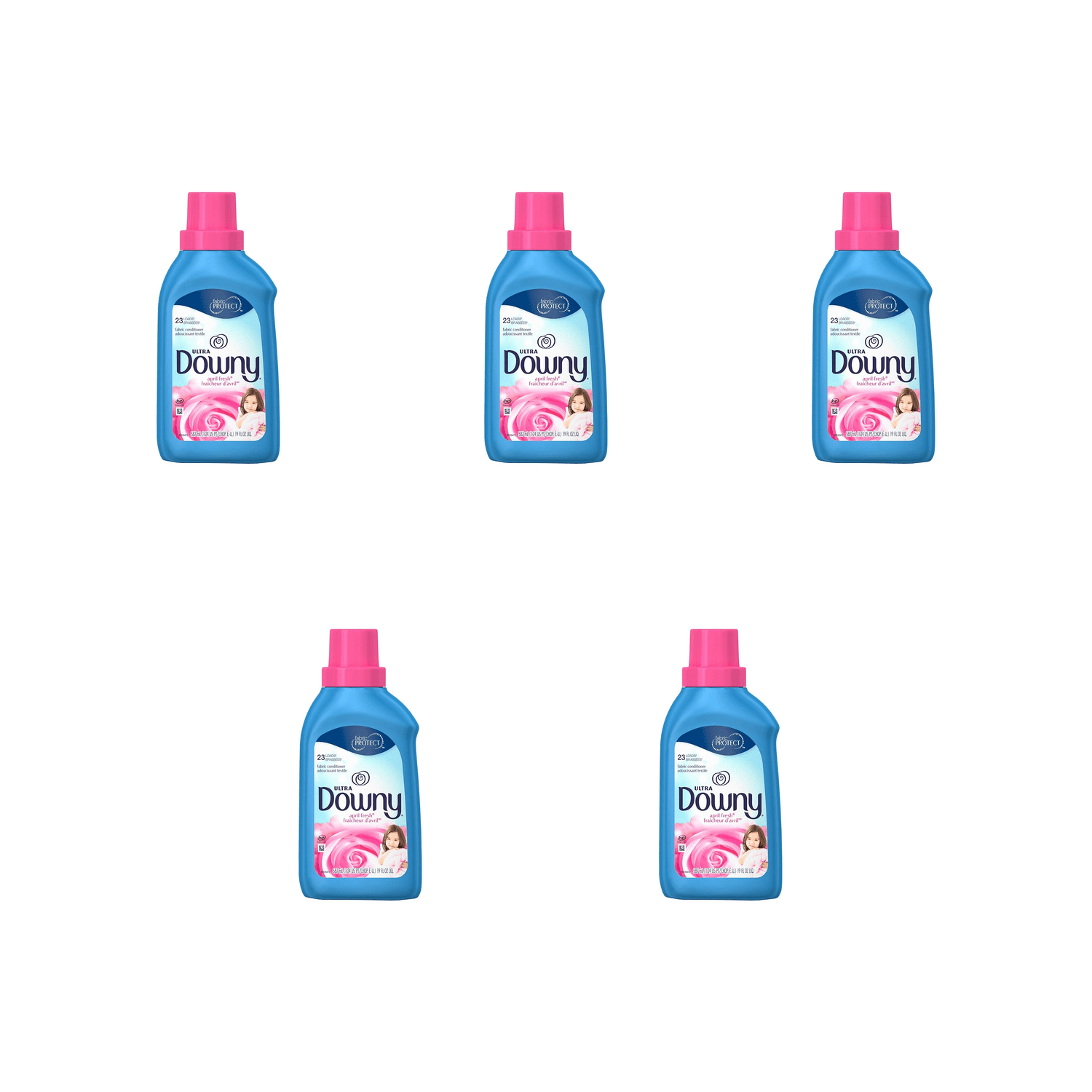 Downy 3× Freshness 19.8 fl oz – 5 Pack (19.8 fl oz x 5) - Walmart.com