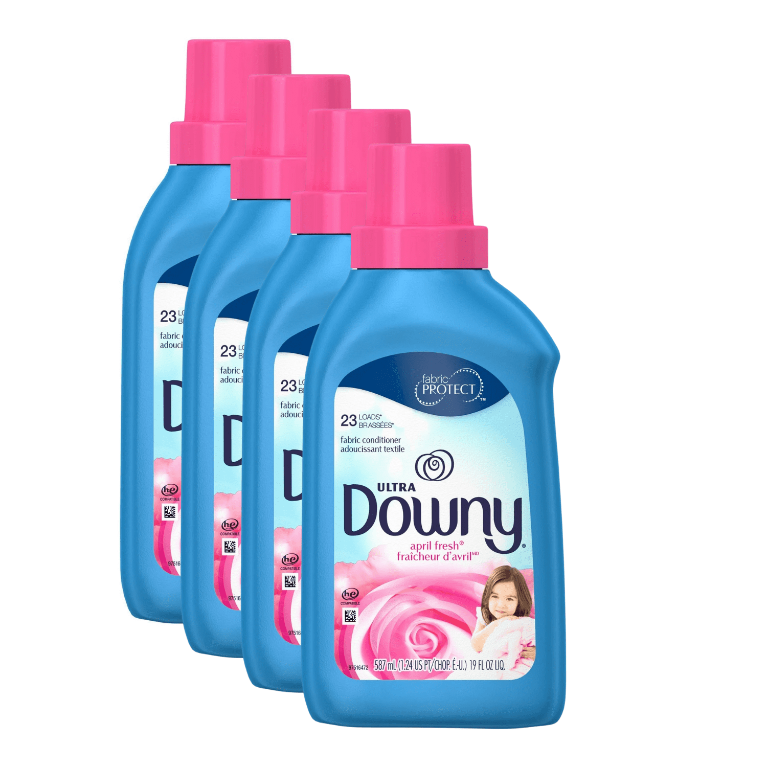 Downy 3xFreshness (4 Pack) 80 fl oz - Walmart.com