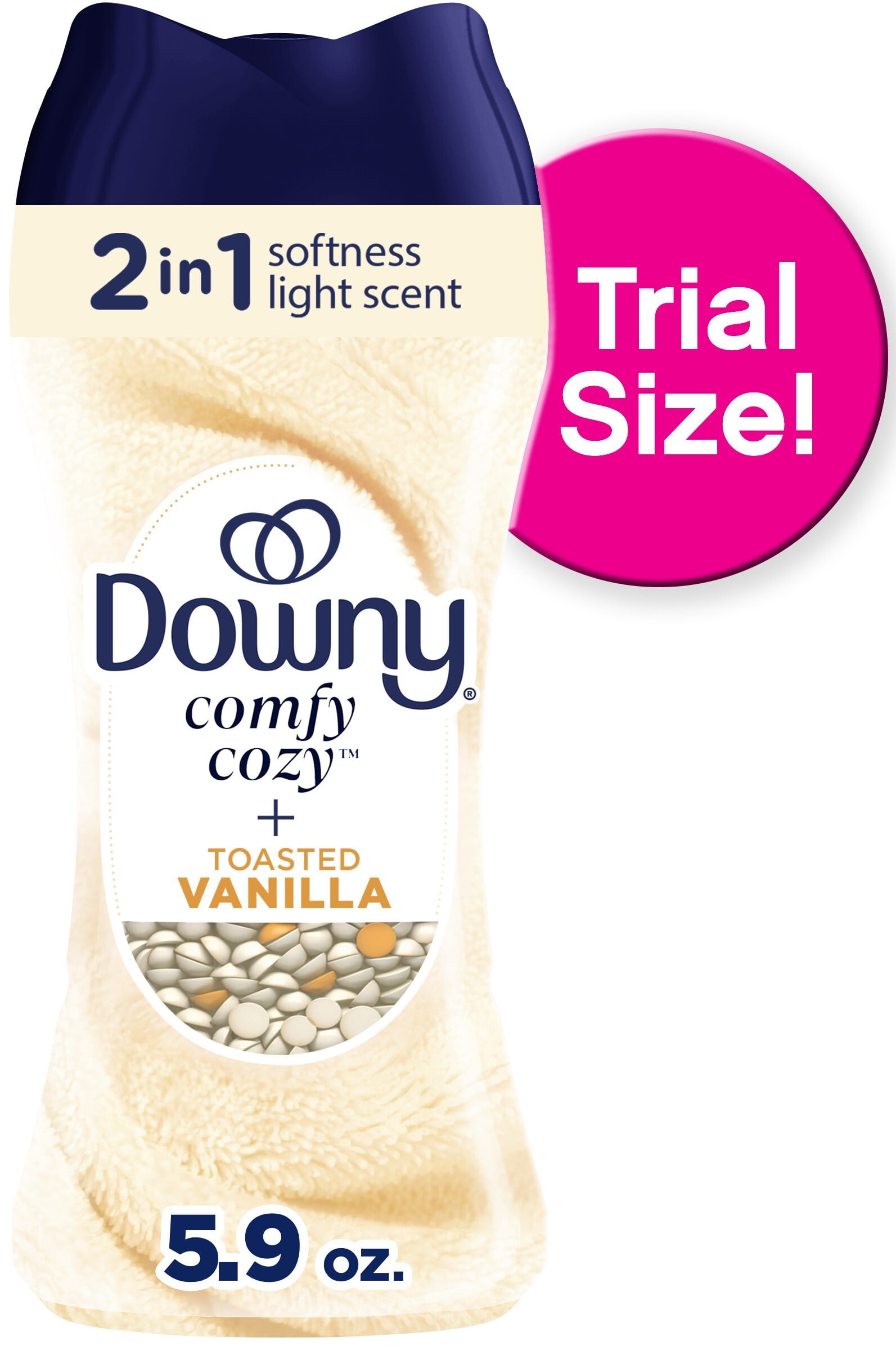 Downy Comfy Cozy In-Wash Laundry Scent Booster Beads, Toasted Vanilla ...