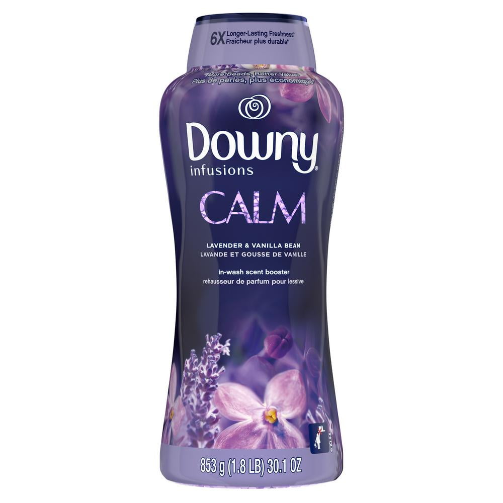 Downy Calm In-Wash Scent Booster Beads - Lavender & Vanilla Bean - 30.1 ...