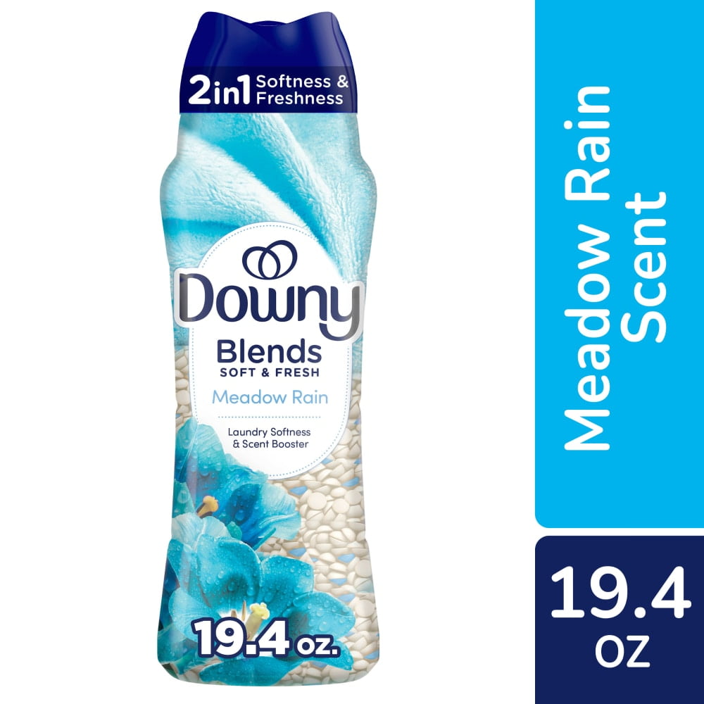 Downy Comfy Cozy In-Wash Laundry Scent Booster Beads, Meadow Rain Scent ...