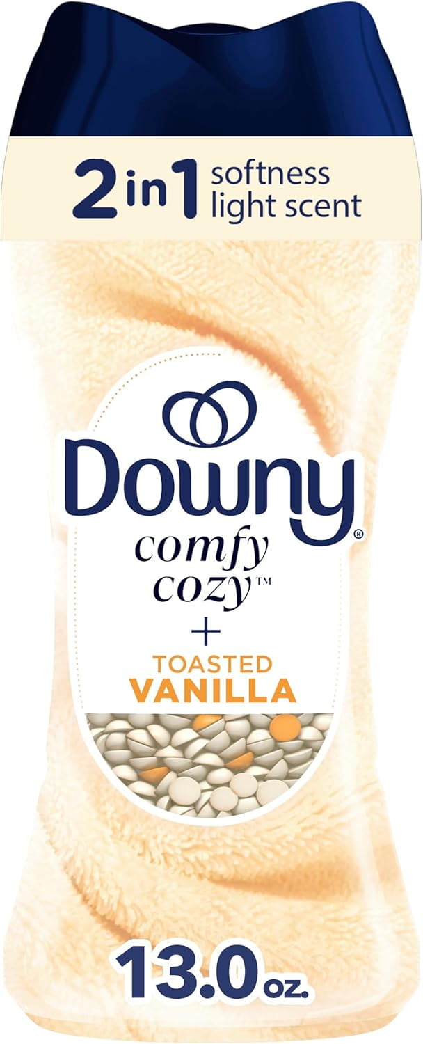 Downy Comfy Cozy In-Wash Laundry Scent Booster Beads, Toasted Vanilla ...