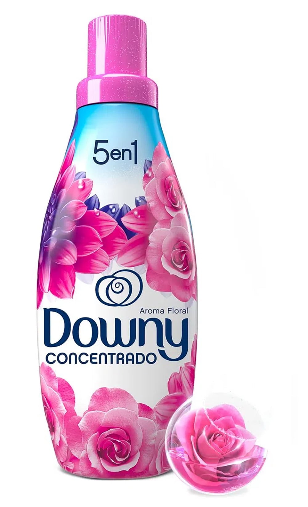 Downy Concentrado Floral Aroma Fabric Softener 360ml, 12 Units, Laundry ...