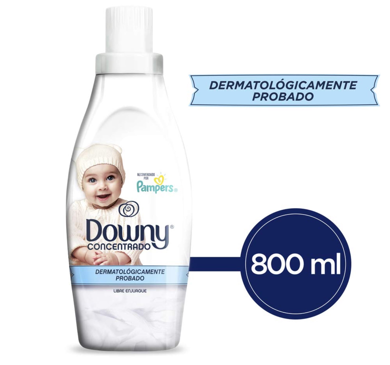 Downy Concentrado Suave y Gentil Baby-Safe Fabric Softener ...