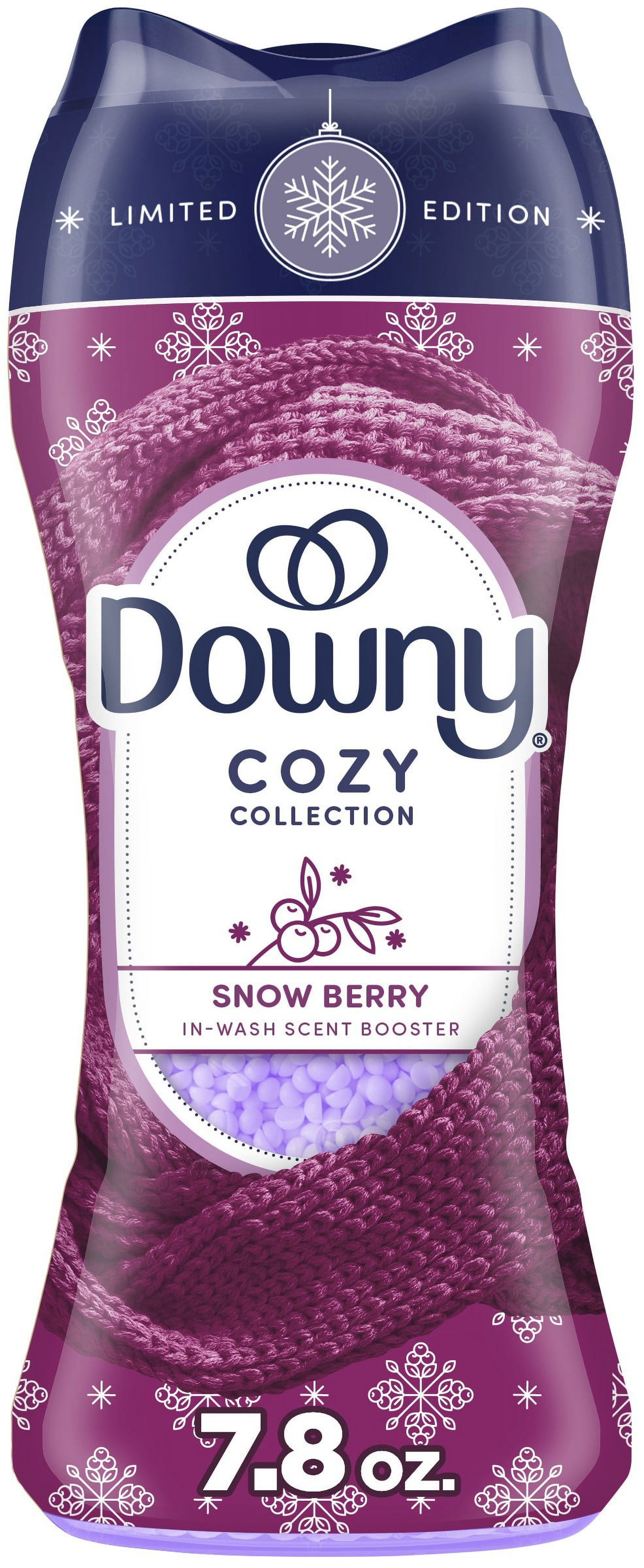 Downy Cozy Collection In-Wash Scent Booster Laundry Beads, Snow Berry ...