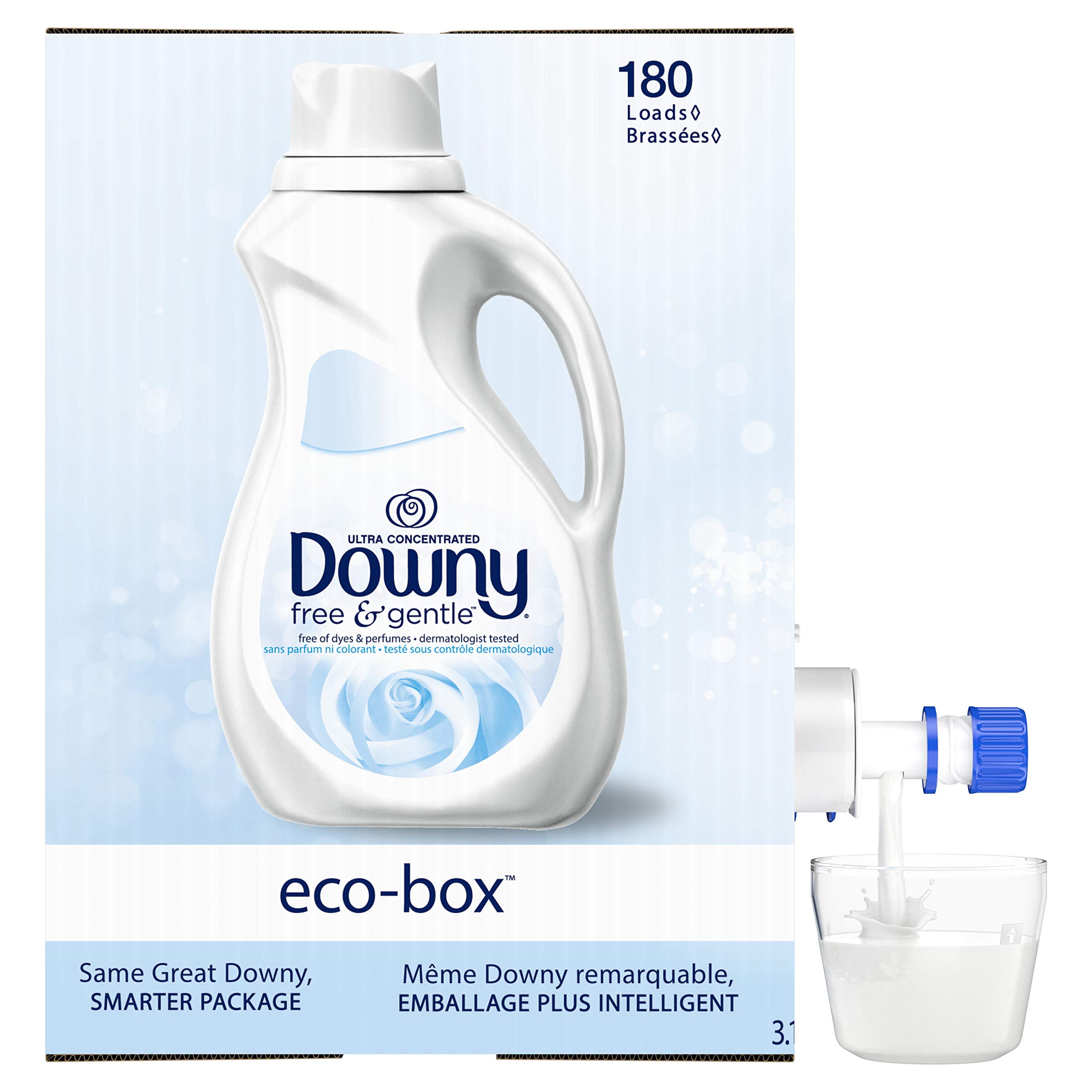Downy Eco-Box Ultra Concentrated Laundry Fabric Conditioner Liquid ...