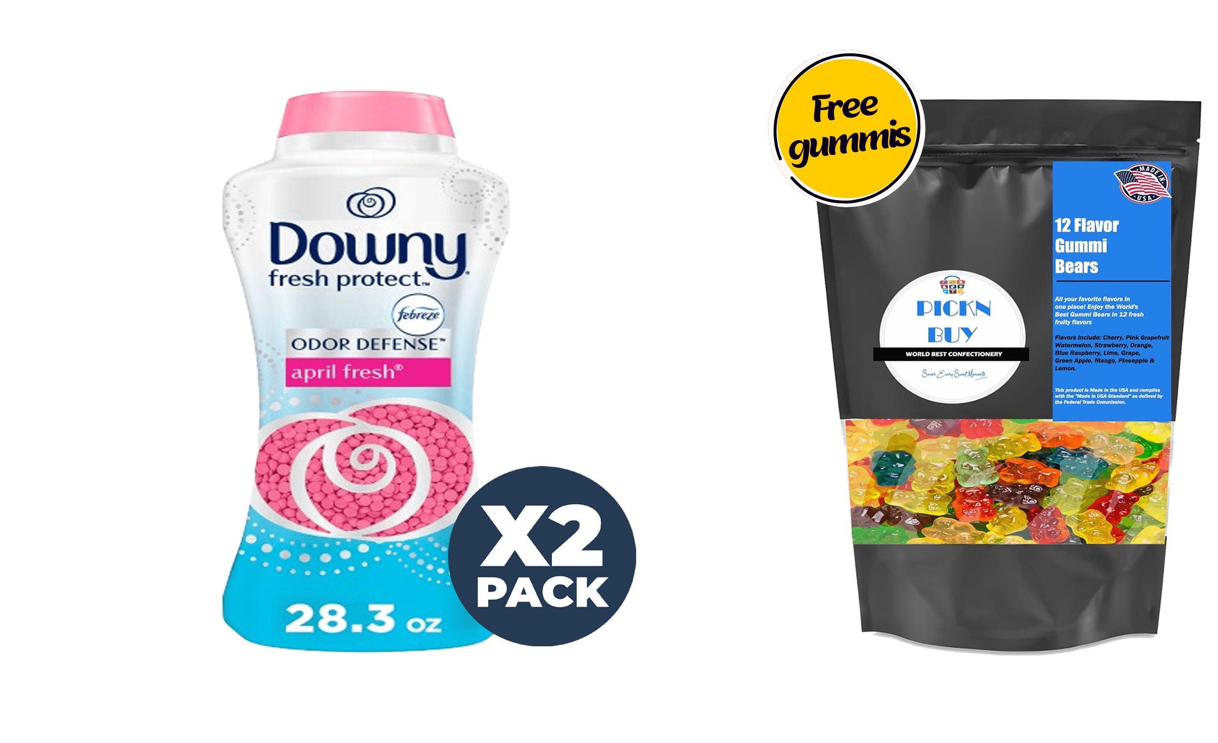 Downy Fresh Protect In-Wash Scent Booster Beads, April Fresh 28.3 oz ...