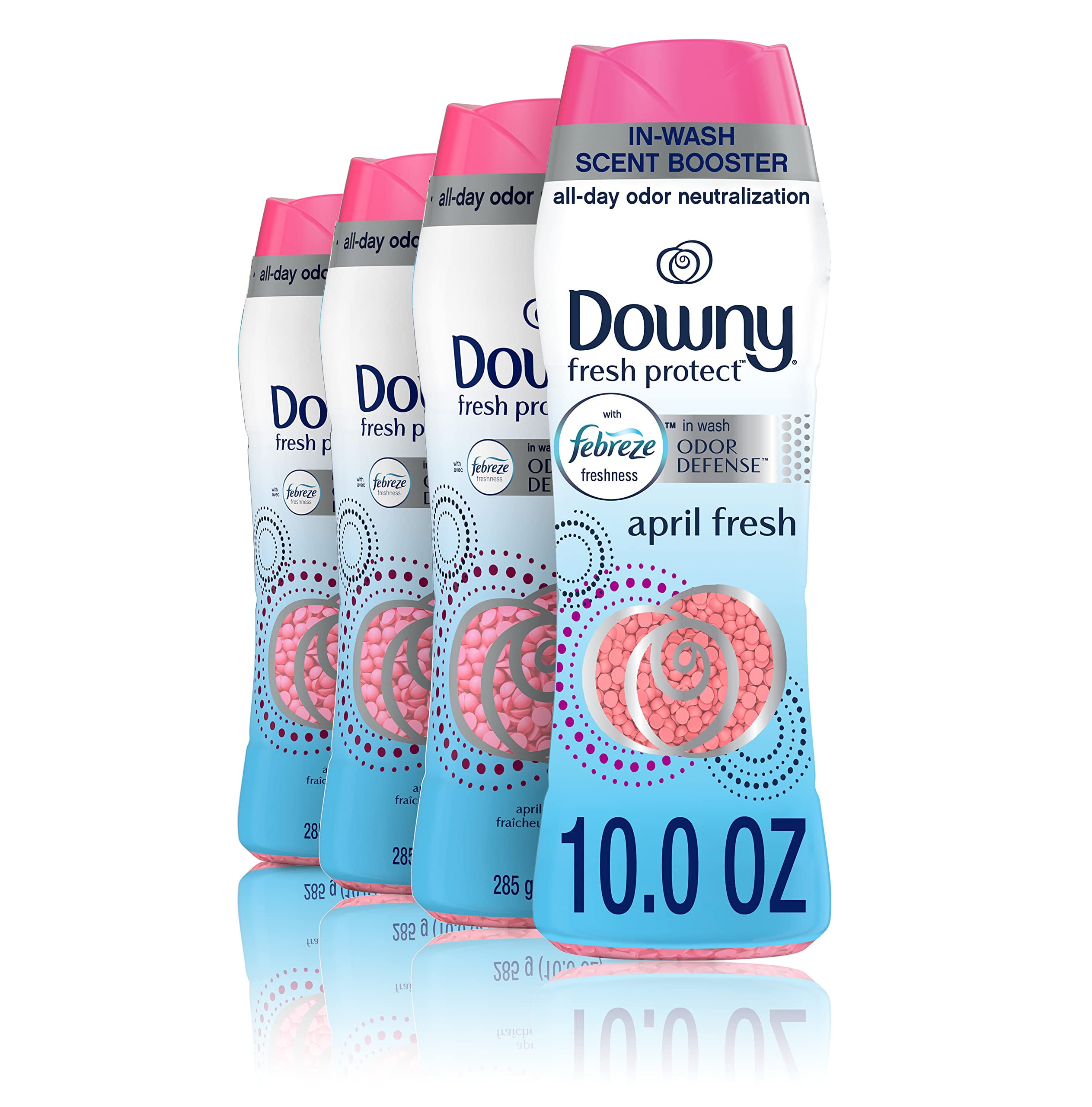 Downy Fresh Protect Laundry Scent Booster Beads for Washer with Febreze ...