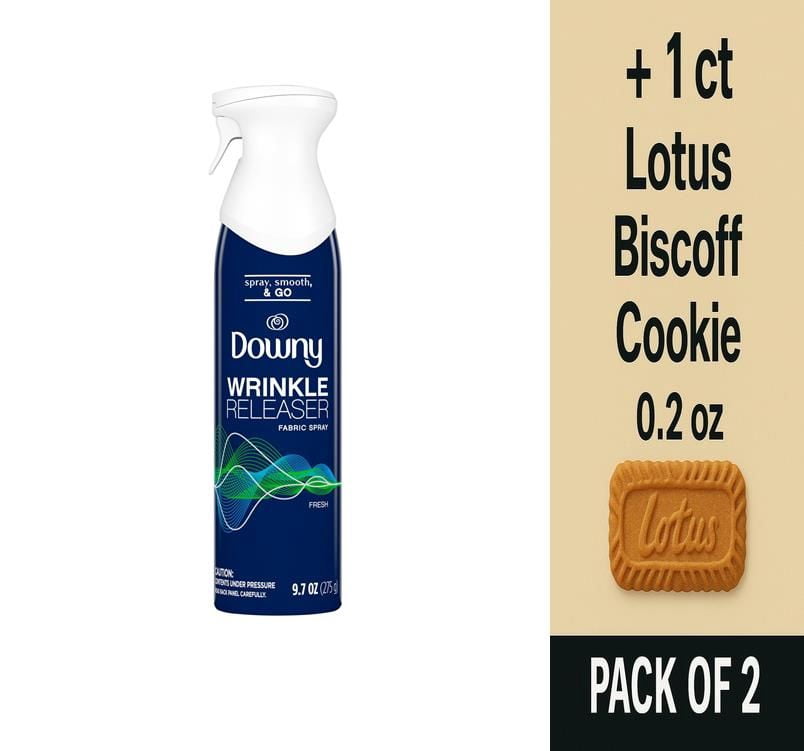 Downy Fresh Wrinkle Releaser Fabric Spray - 9.7 oz - Pack of 2 & Lotus ...