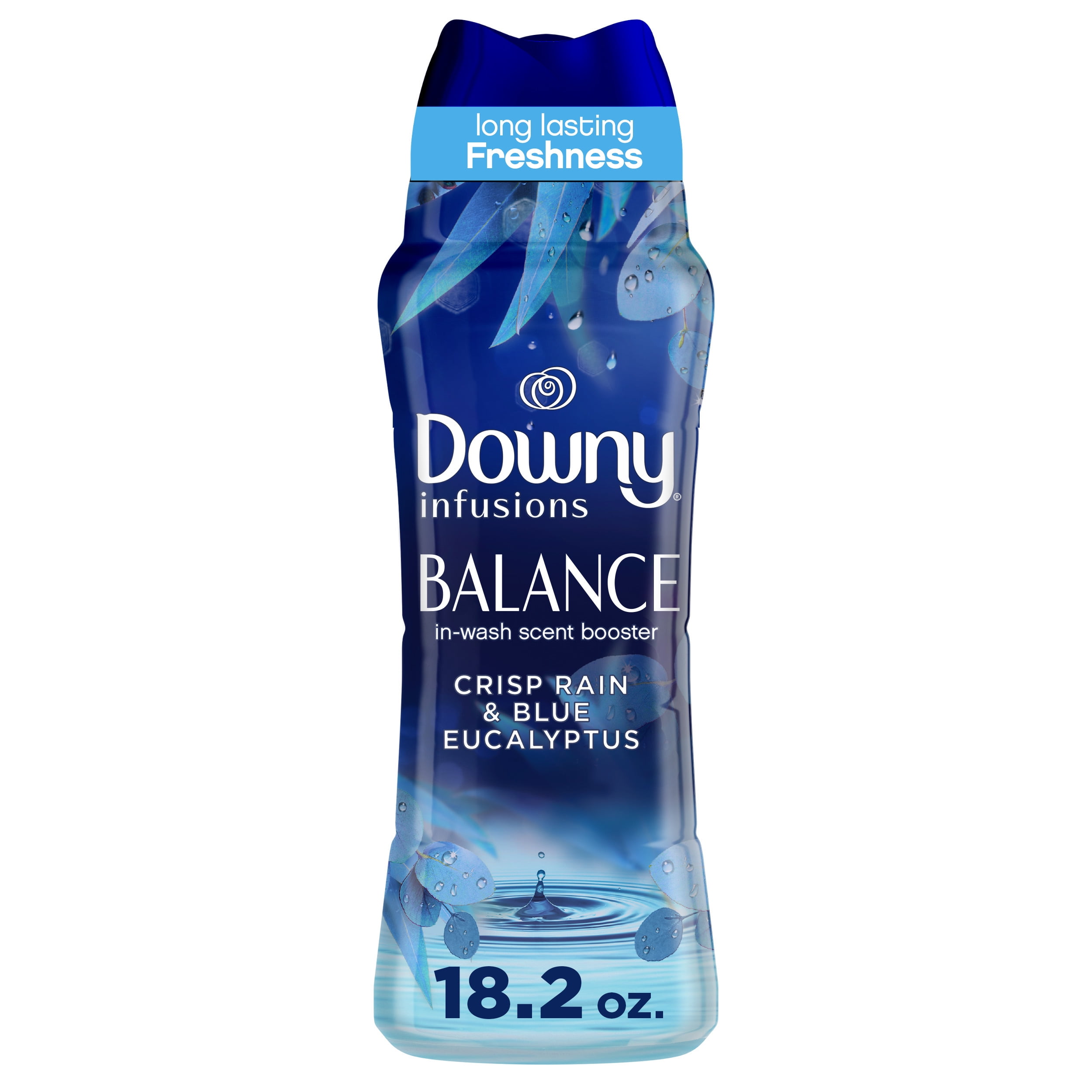 Downy Infusions Balance Laundry Scent Booster Beads, Crisp Rain & Blue ...