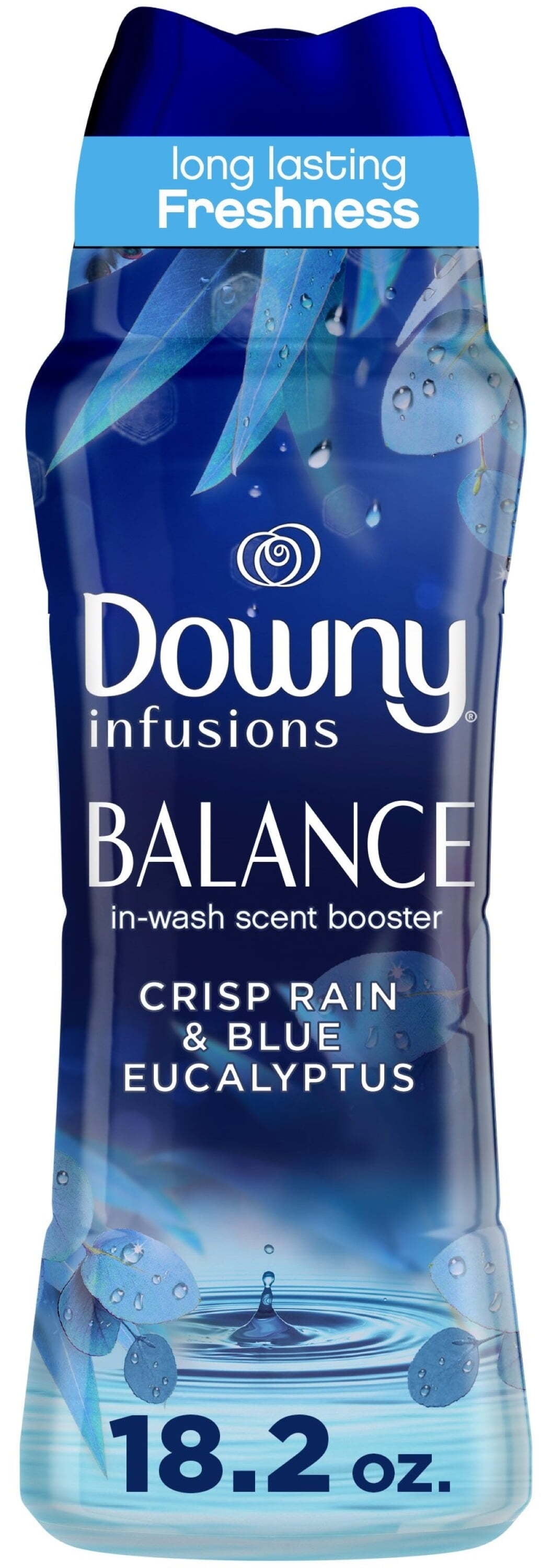 Downy Infusions Balance Laundry Scent Booster Beads, Crisp Rain & Blue ...
