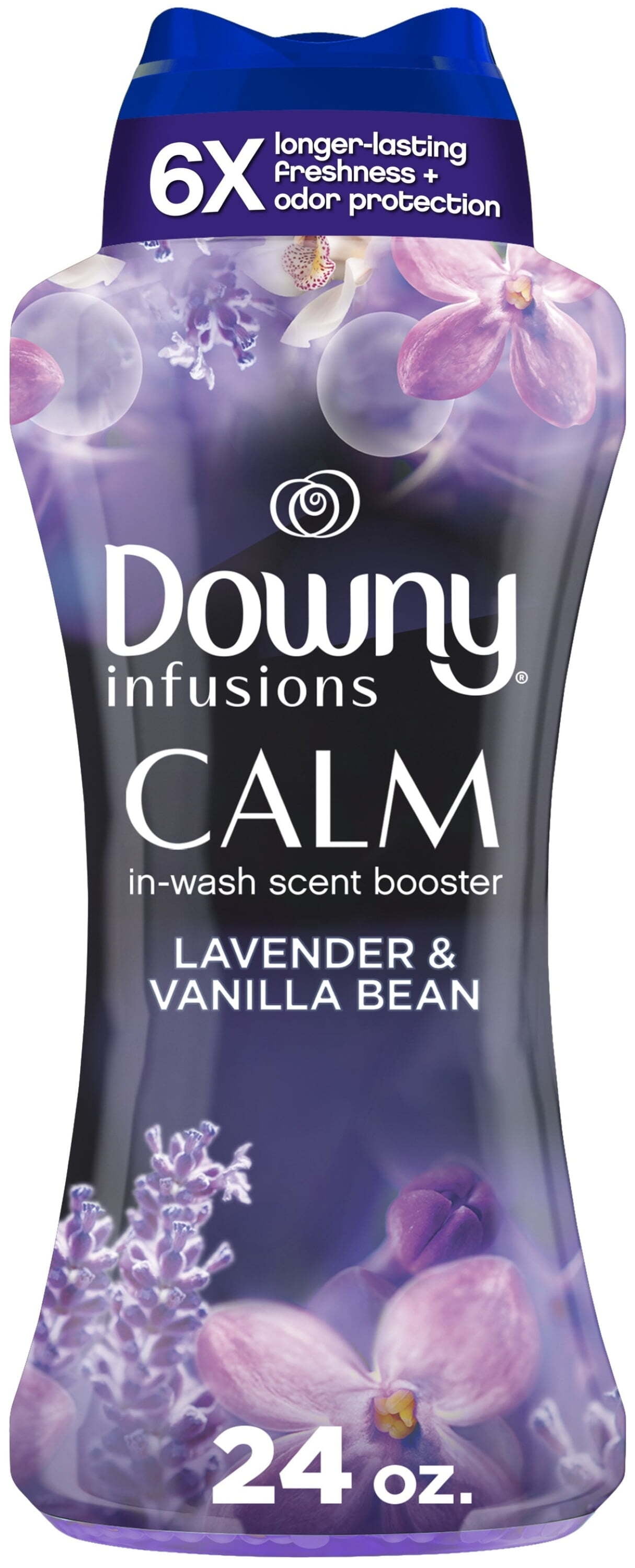 Downy Infusions Calm Laundry Beads, Lavender Vanilla Scent, Fabric ...