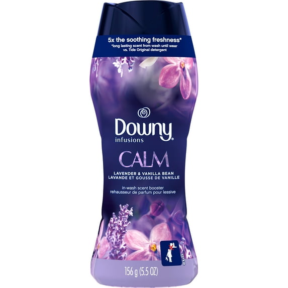 Downy Infusions Calm Lavender & Vanilla Bean Beaded In-Wash Scent ...