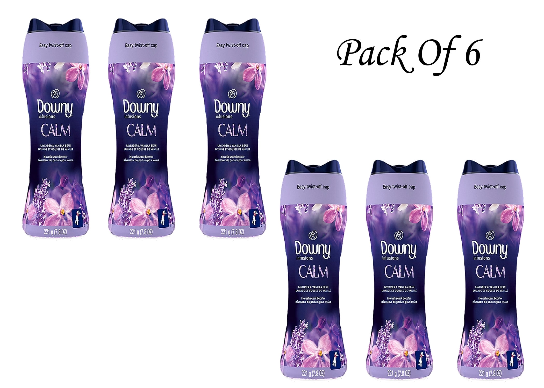 Downy Infusions Calm Lavender & Vanilla Bean In Wash Scent Booster 7.8 ...