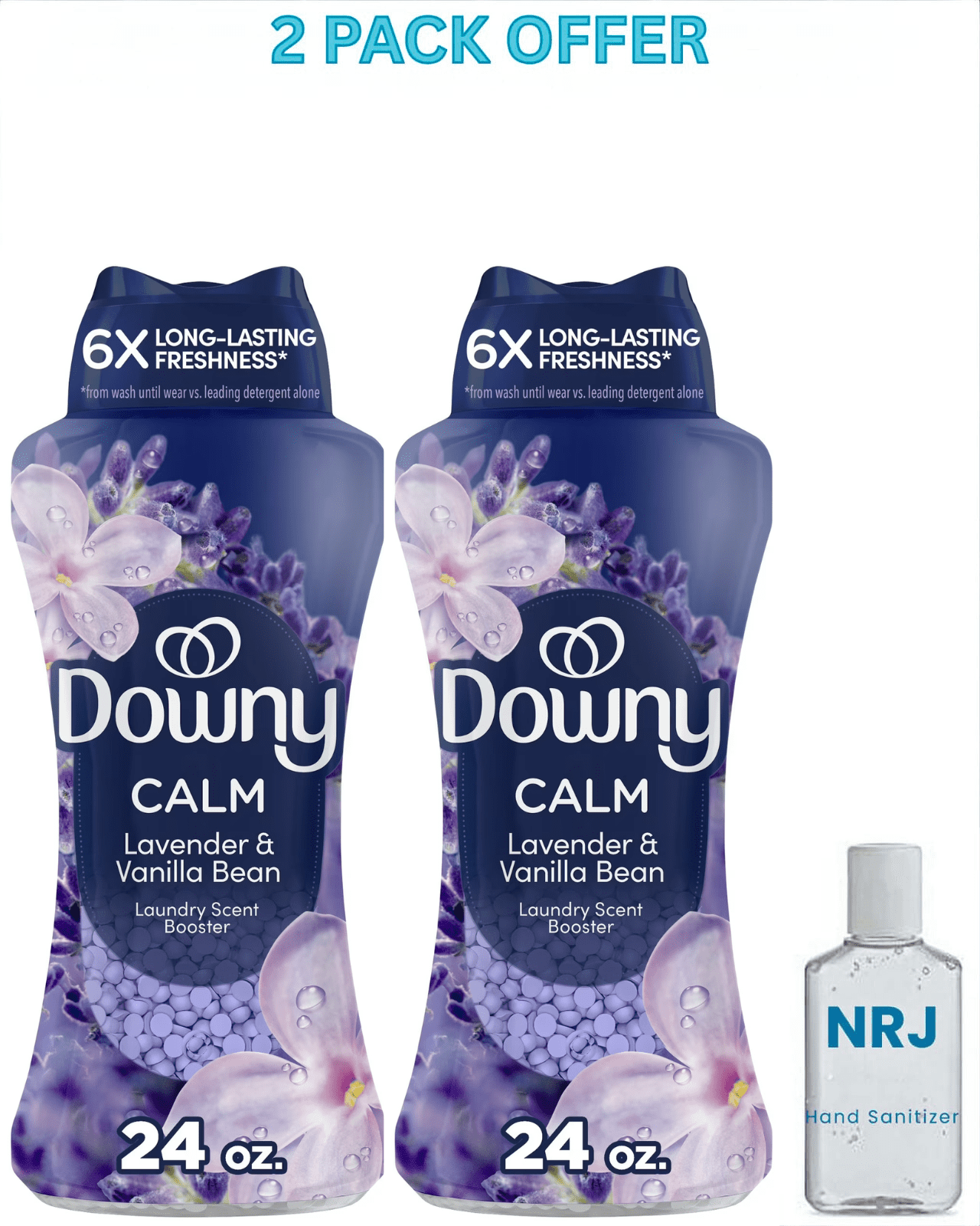 Downy Infusions Calm Scent Booster Laundry Beads, Lavender and Vanilla ...