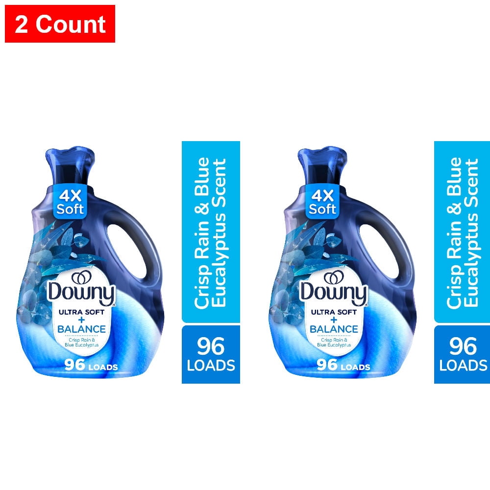 Downy Infusions Crisp Rain & Blue Eucalyptus Balance Liquid Fabric ...