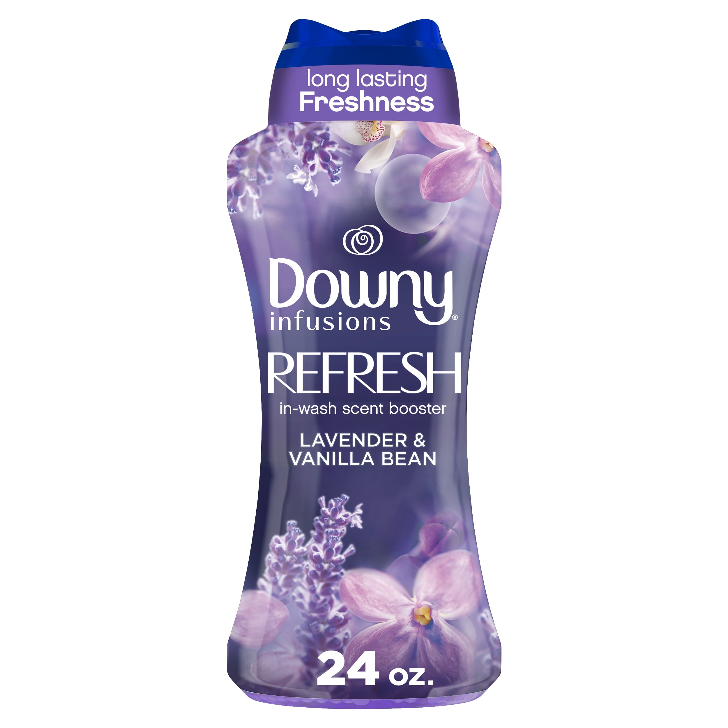 Downy Infusions In-Wash Scent Booster Beads, CALM, Lavender, 24 oz ...