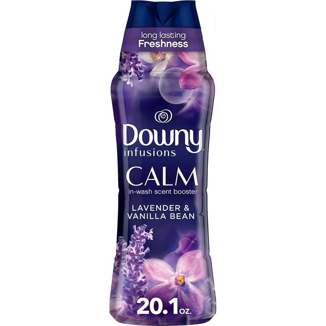 Downy Infusions Laundry Scent Booster Beads for Washer, Calm, Lavender ...