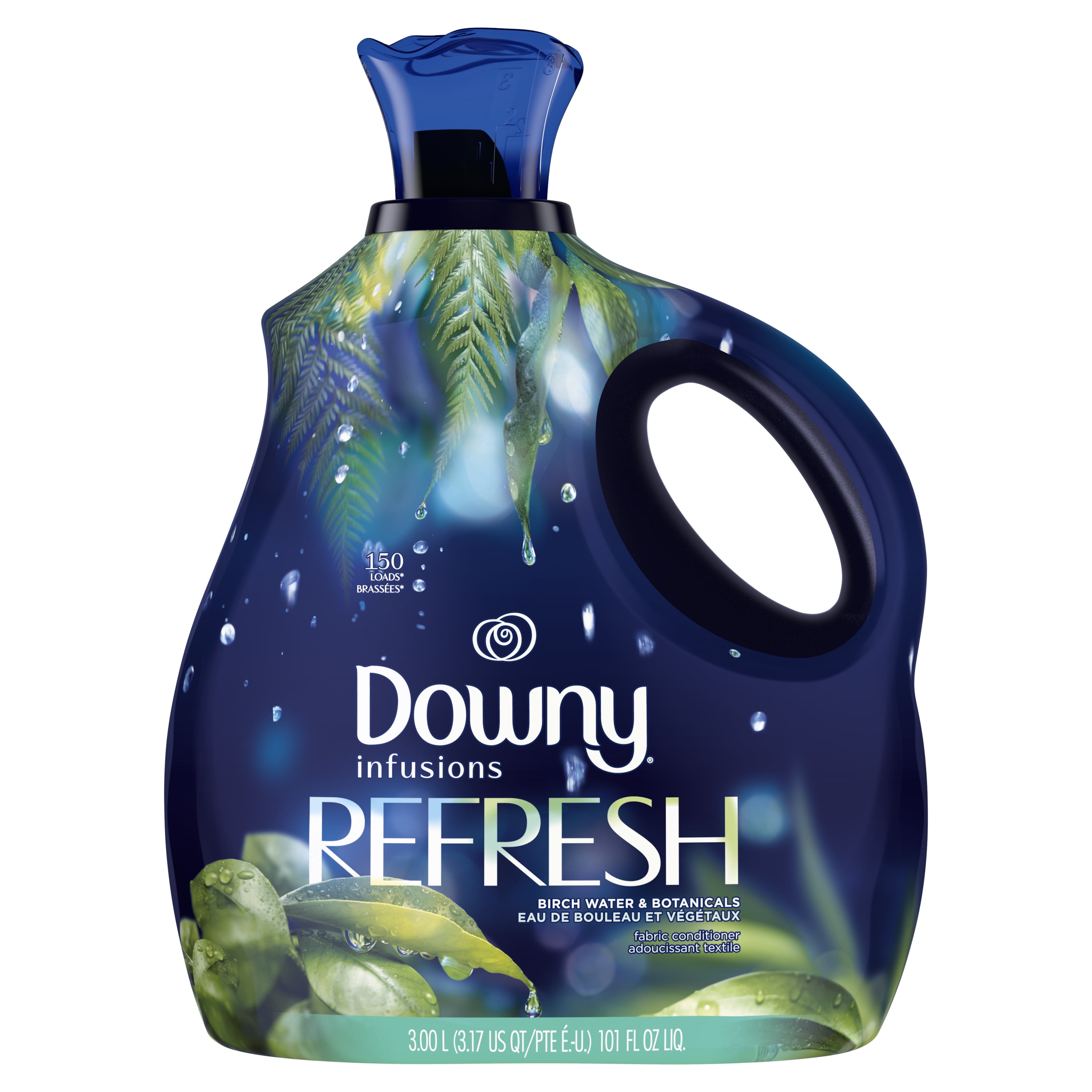 Downy Infusions Liquid Laundry Fabric Softener, Refresh, Birch Water ...