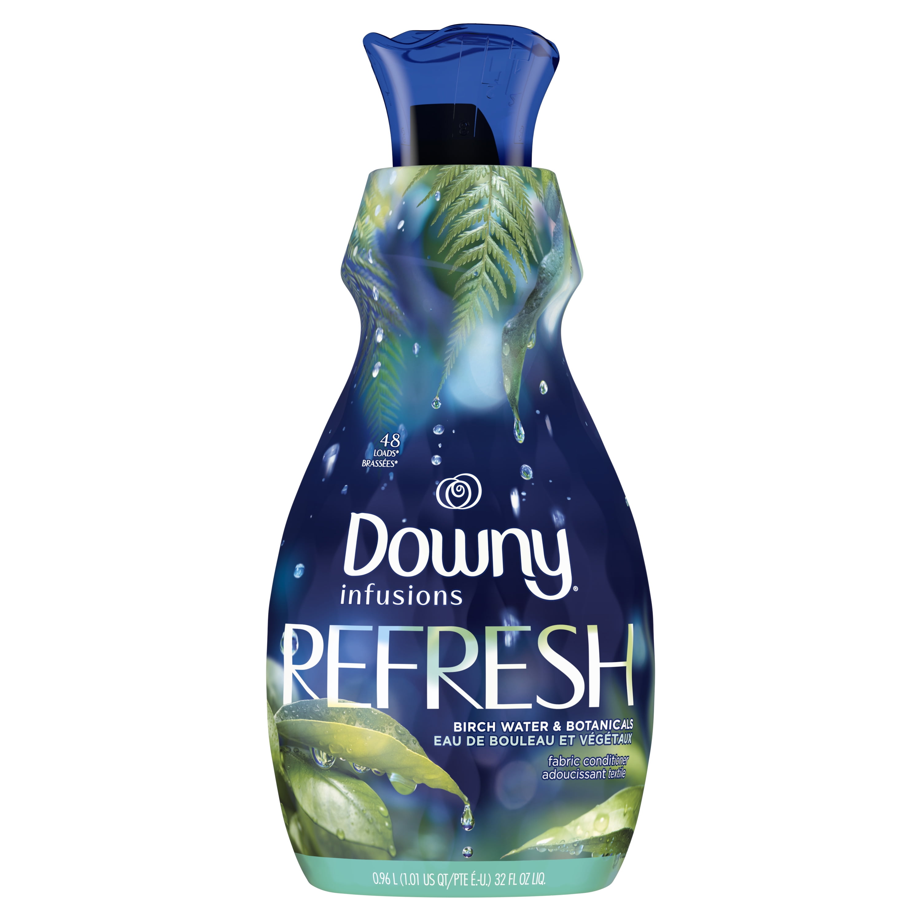 Downy Infusions Refresh Fabric Softener, Birch Water Scent, 48 Loads ...
