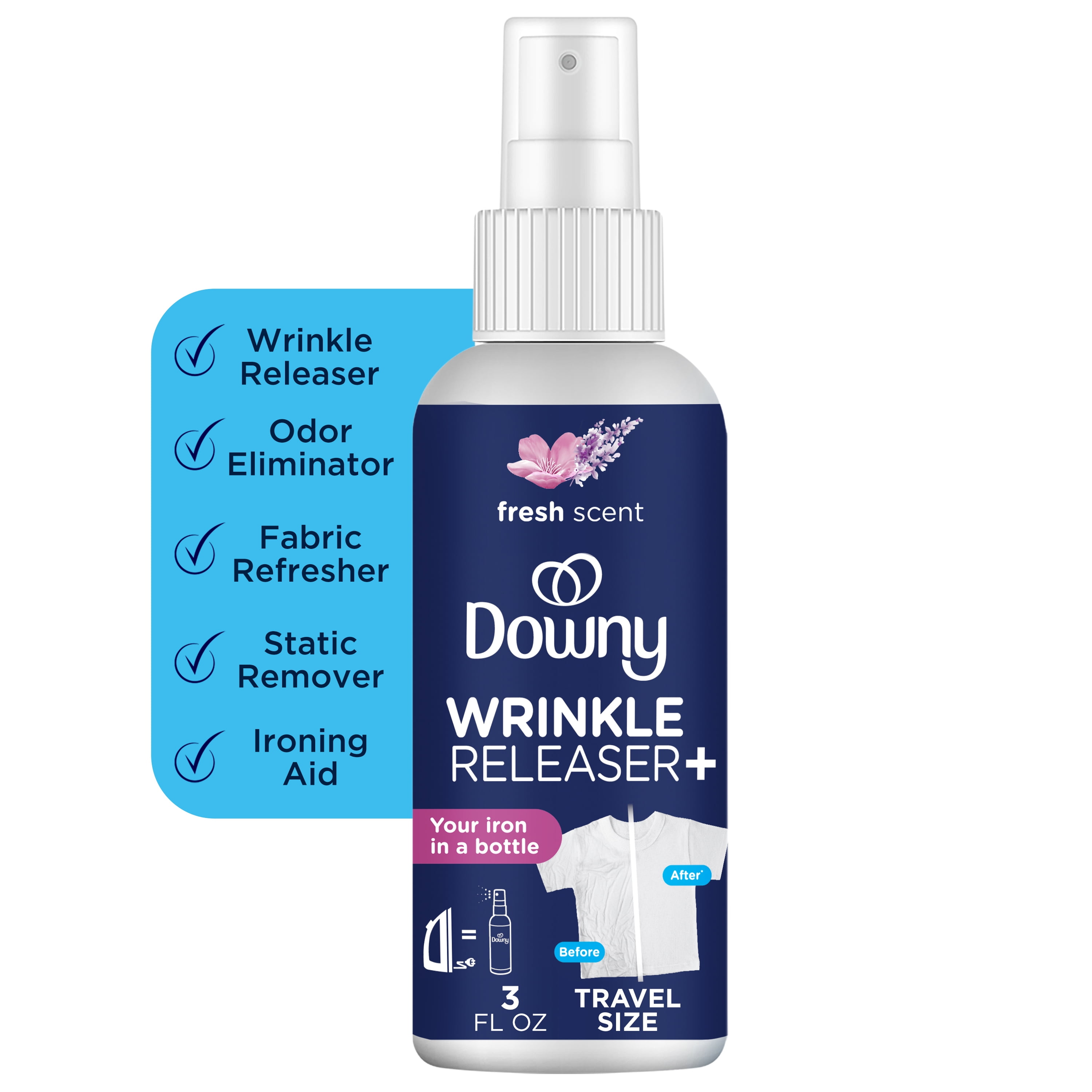 Brandclub - Downy Wrinkle Releaser and Refresher Fabric Spray, Fresh ...