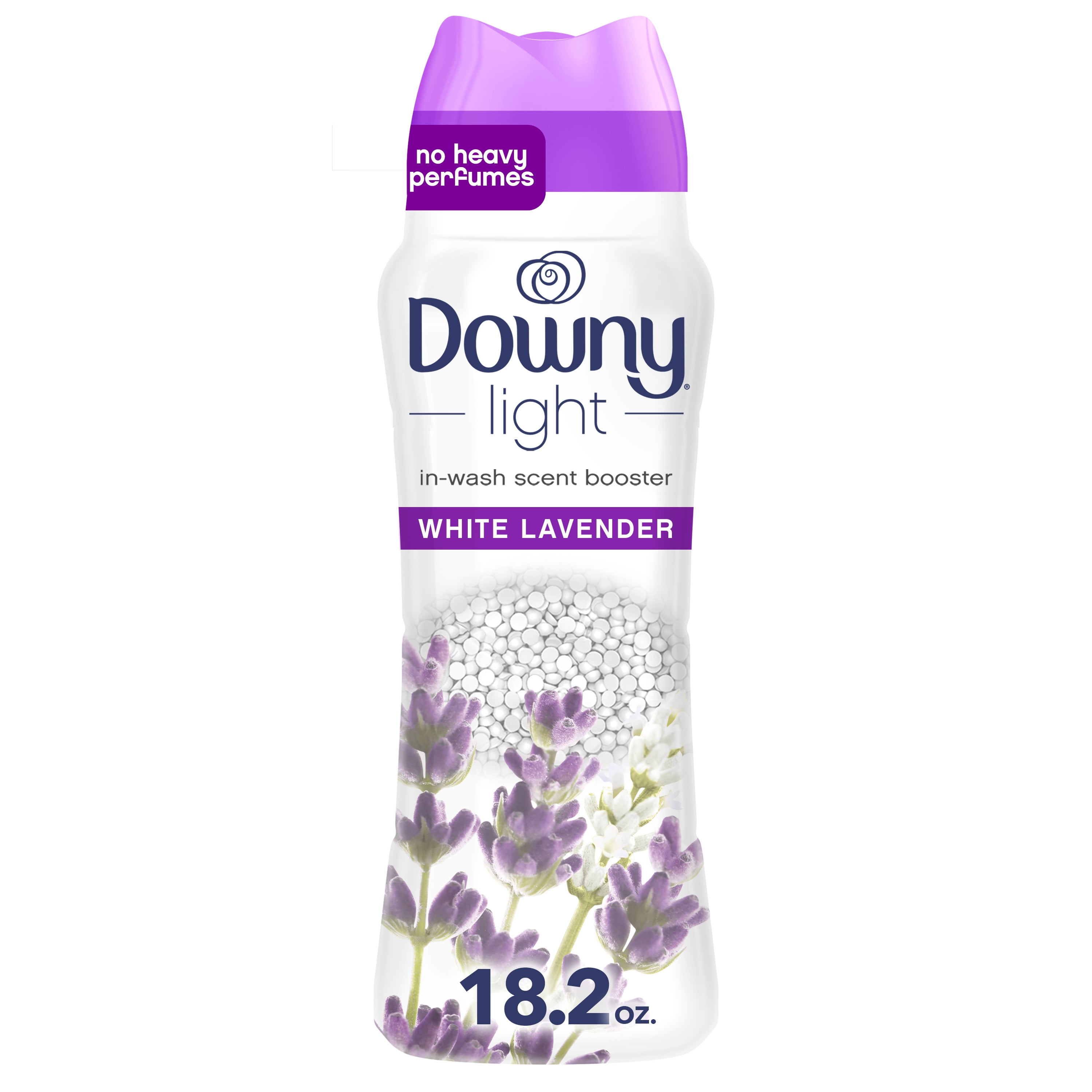 Downy Light Laundry Scent Booster Beads for Washer, White Lavender, 18. ...