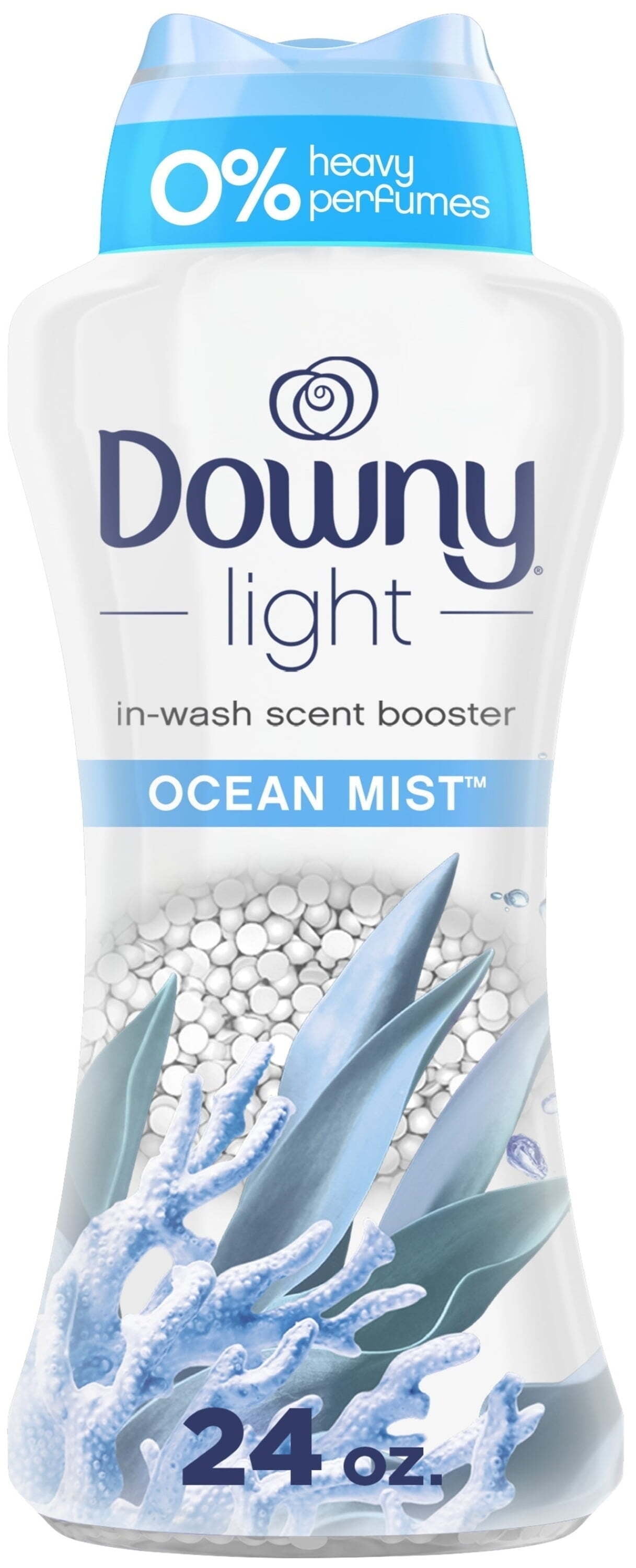 Downy Light Laundry Scent Booster Beads, Ocean Mist, 24 oz - Wash Boost ...