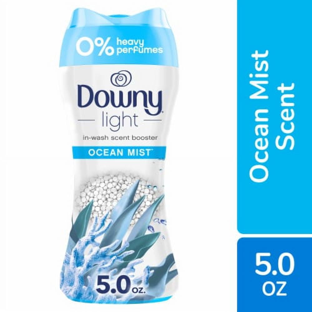 Downy Light Ocean Mist Scent Booster Beads, Long-Lasting Freshness ...