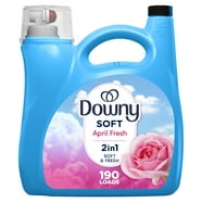 Downy Anti-Wrinkle Guard Liquid Fabric Softener, Fresh Scent, 81 fl oz ...