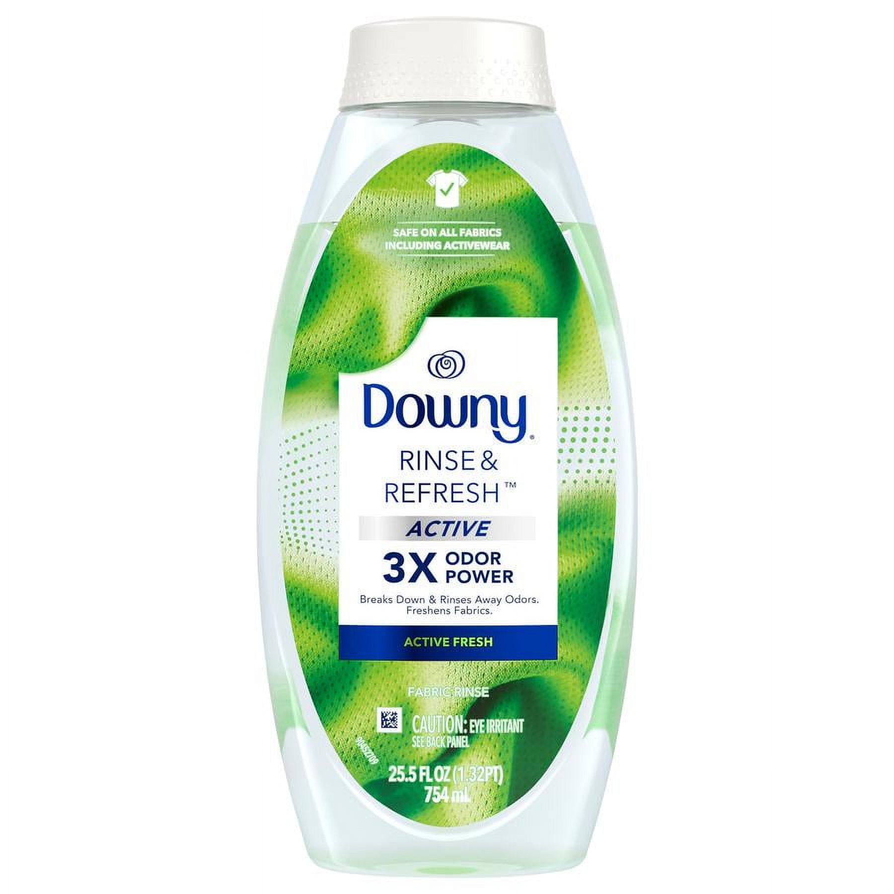 Downy Rinse & Refresh Active Fresh Fabric Rinse 25.5 oz - Walmart.com