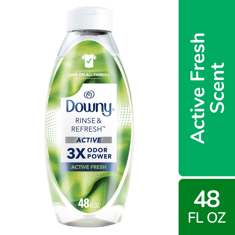 Downy Rinse & Refresh Active Fresh Liquid Fabric Softener - 48 fl oz ...