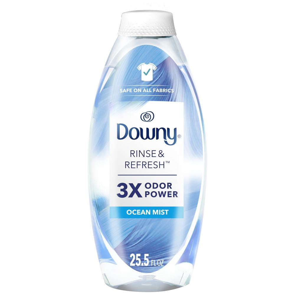 Downy Rinse & Refresh Laundry Odor Remover, 37 Loads - Ocean Mist - 25. ...
