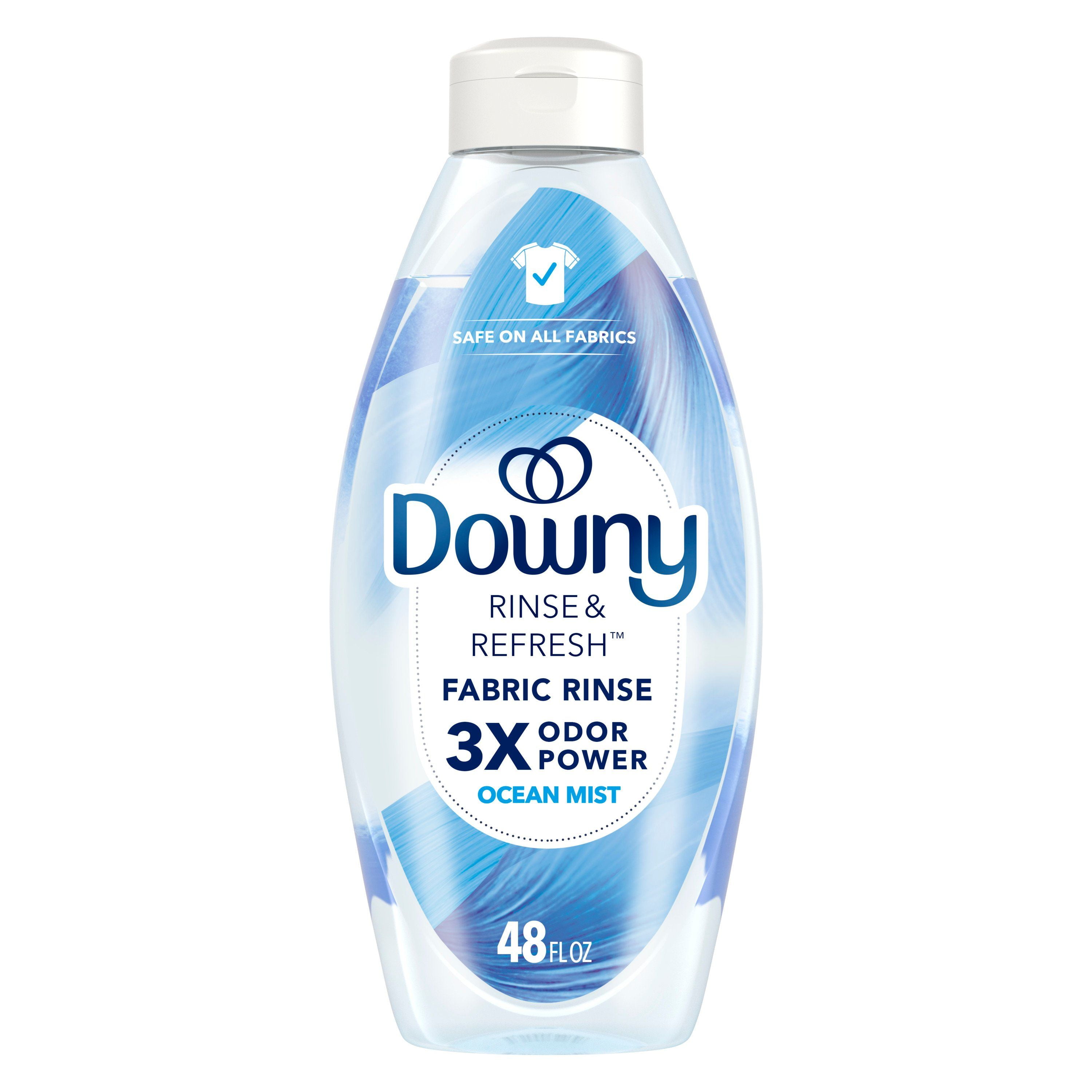 Downy Rinse & Refresh Laundry Odor Remover, 70 Loads - Ocean Mist - 48 ...