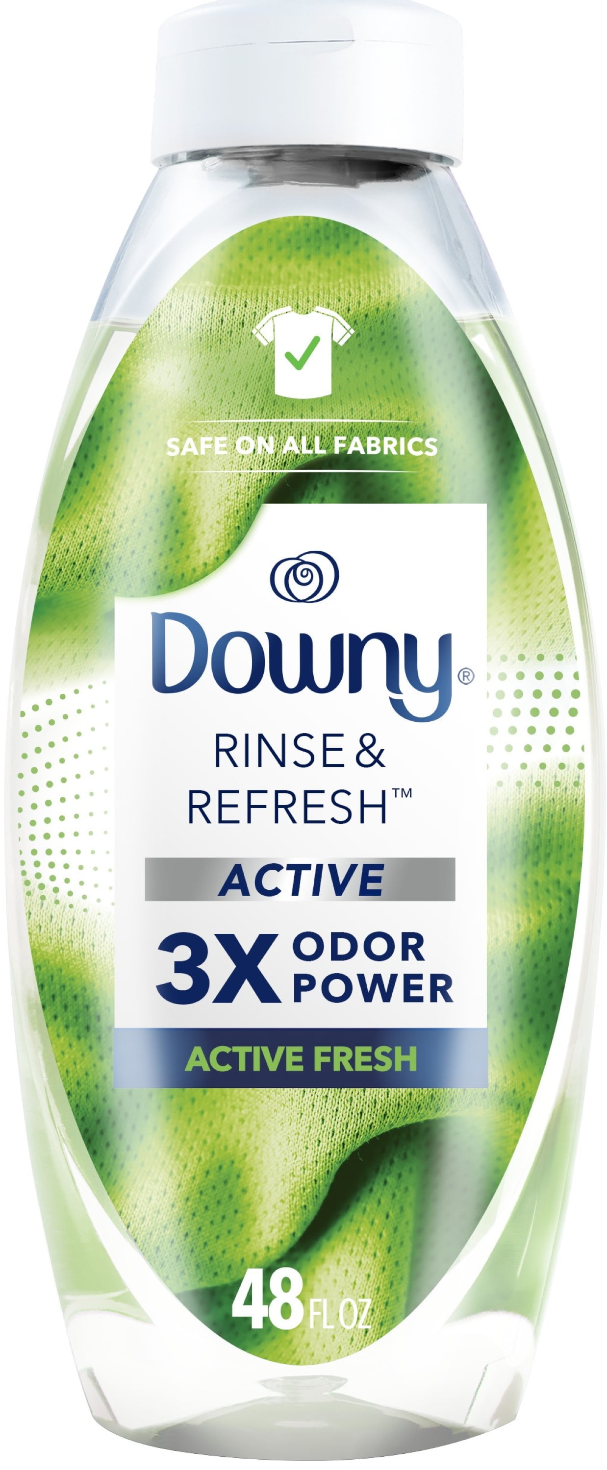 Downy Rinse & Refresh Laundry Odor Remover & Fabric Softener, Active ...