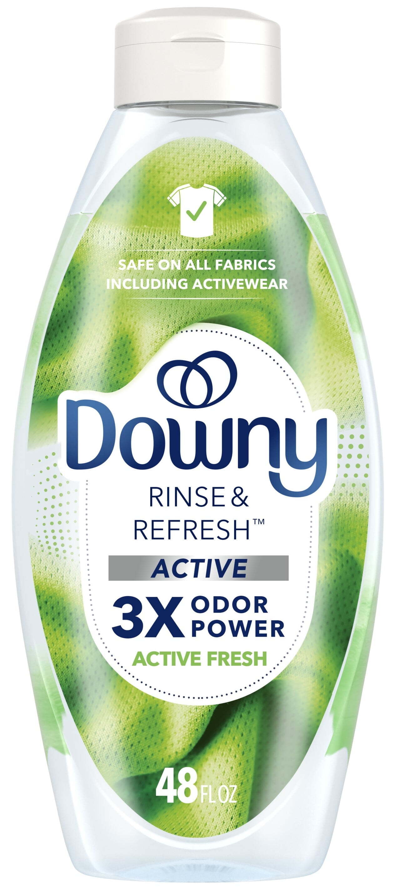 Downy Rinse & Refresh Laundry Odor Remover & Fabric Softener, Active ...