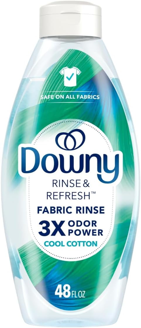 Downy Rinse & Refresh Laundry Odor Remover And Fabric Softener, Cool ...