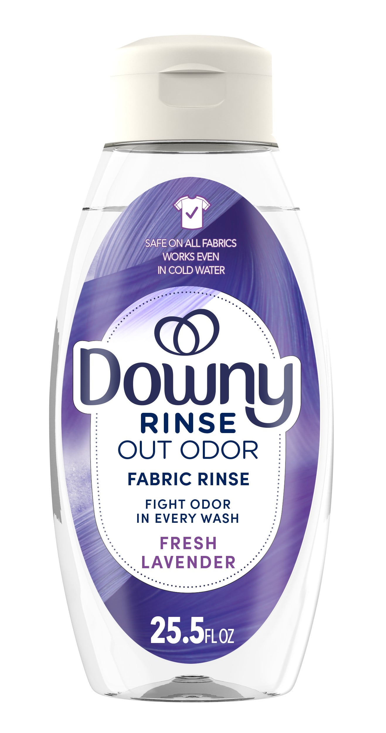 Downy Fabric Rinse Laundry Odor Remover and Softener, Fresh Lavender ...