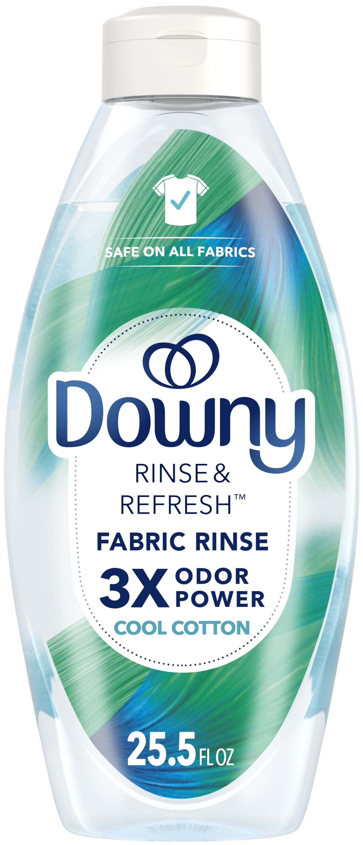 Downy Rinse & Refresh Laundry Odor Remover and Fabric Softener, Cool ...