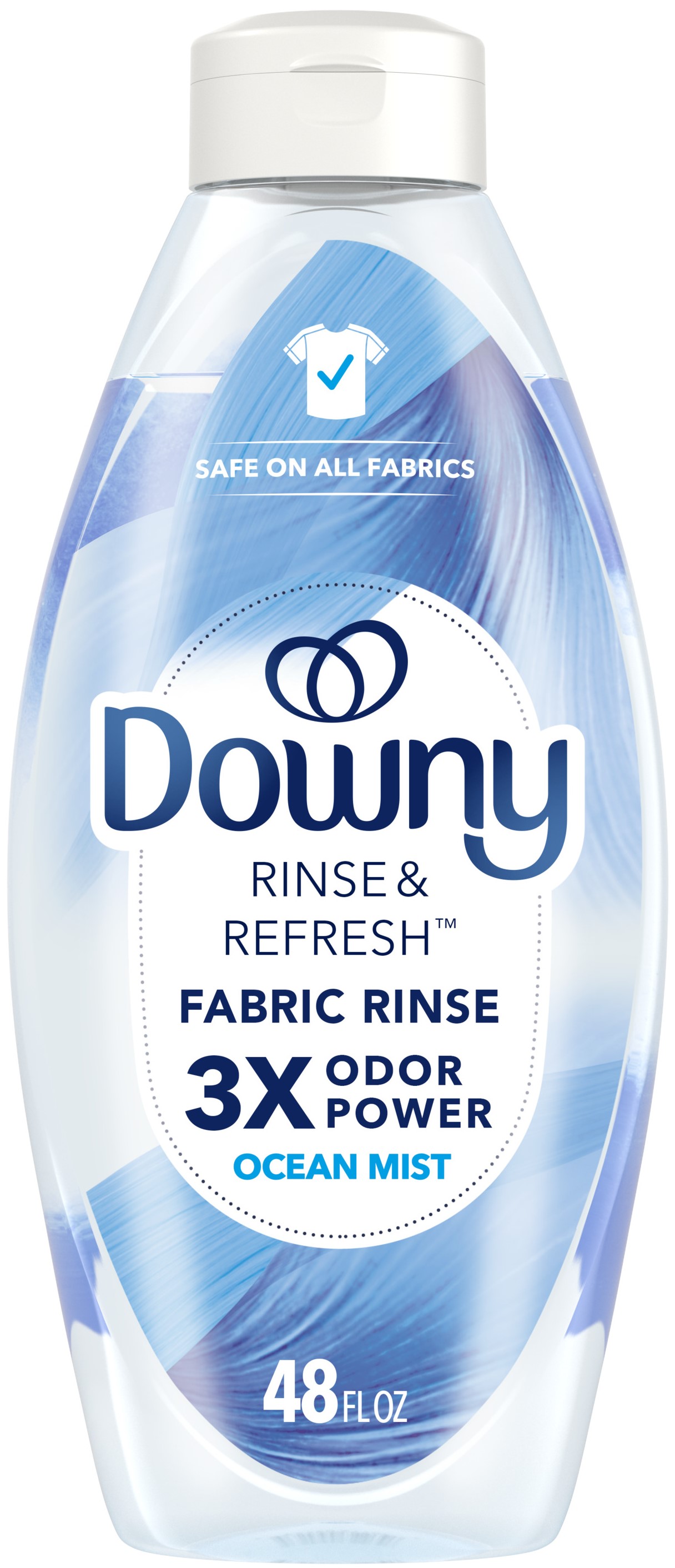Downy Rinse & Refresh Laundry Odor Remover and Fabric Softener, Fresh ...