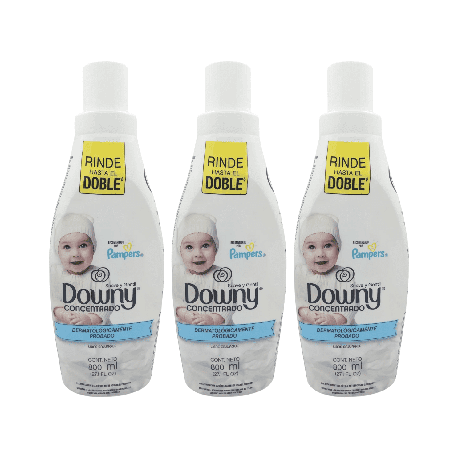 Downy Suave y Gentil (3 Pack) 81 fl oz - Walmart.com