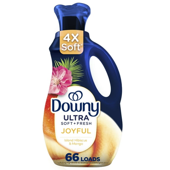 Downy Ultra Soft Liquid Fabric Softener and Conditioner, Island ...