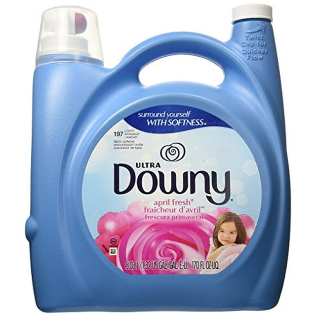 Downy Ultra April Fresh Fabric Softener, 170 oz - Walmart.com