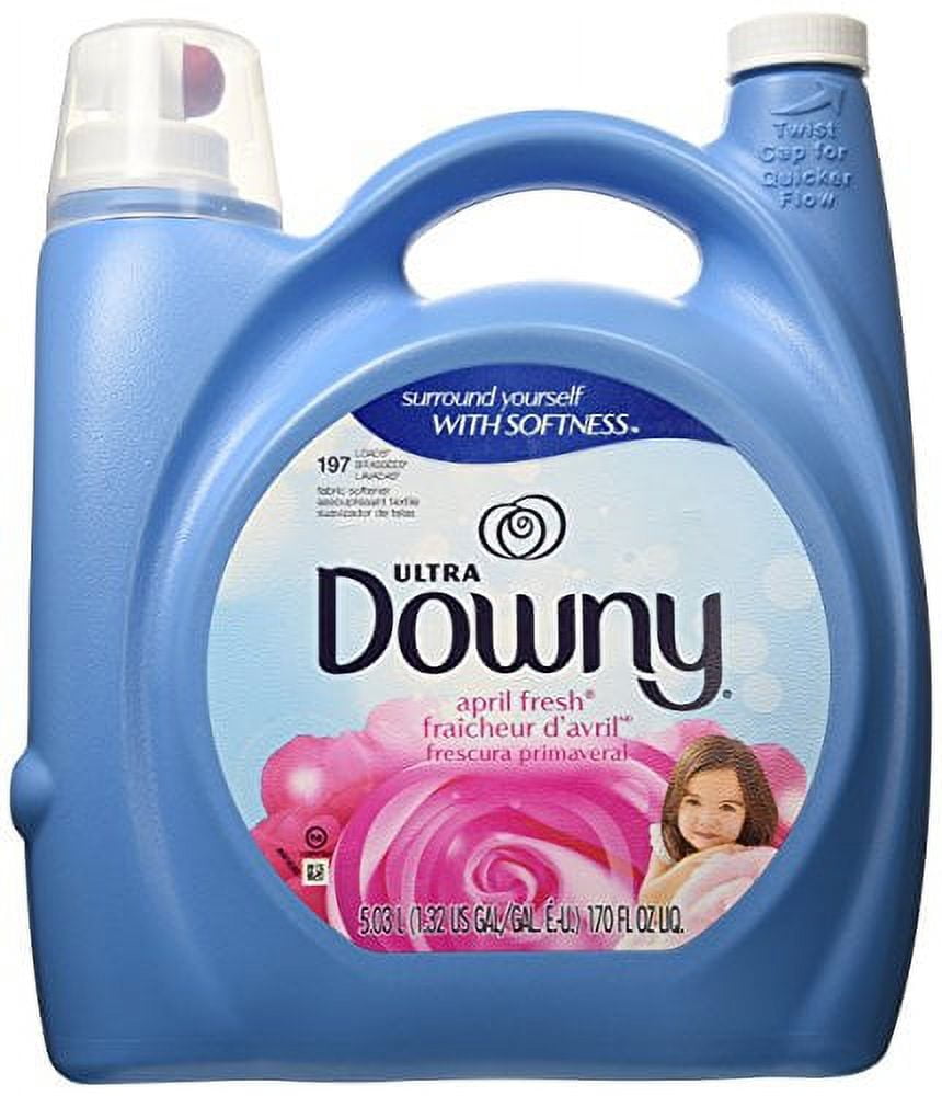 Downy Ultra Fabric Softener, April Fresh, 170 oz - Color Protecting ...