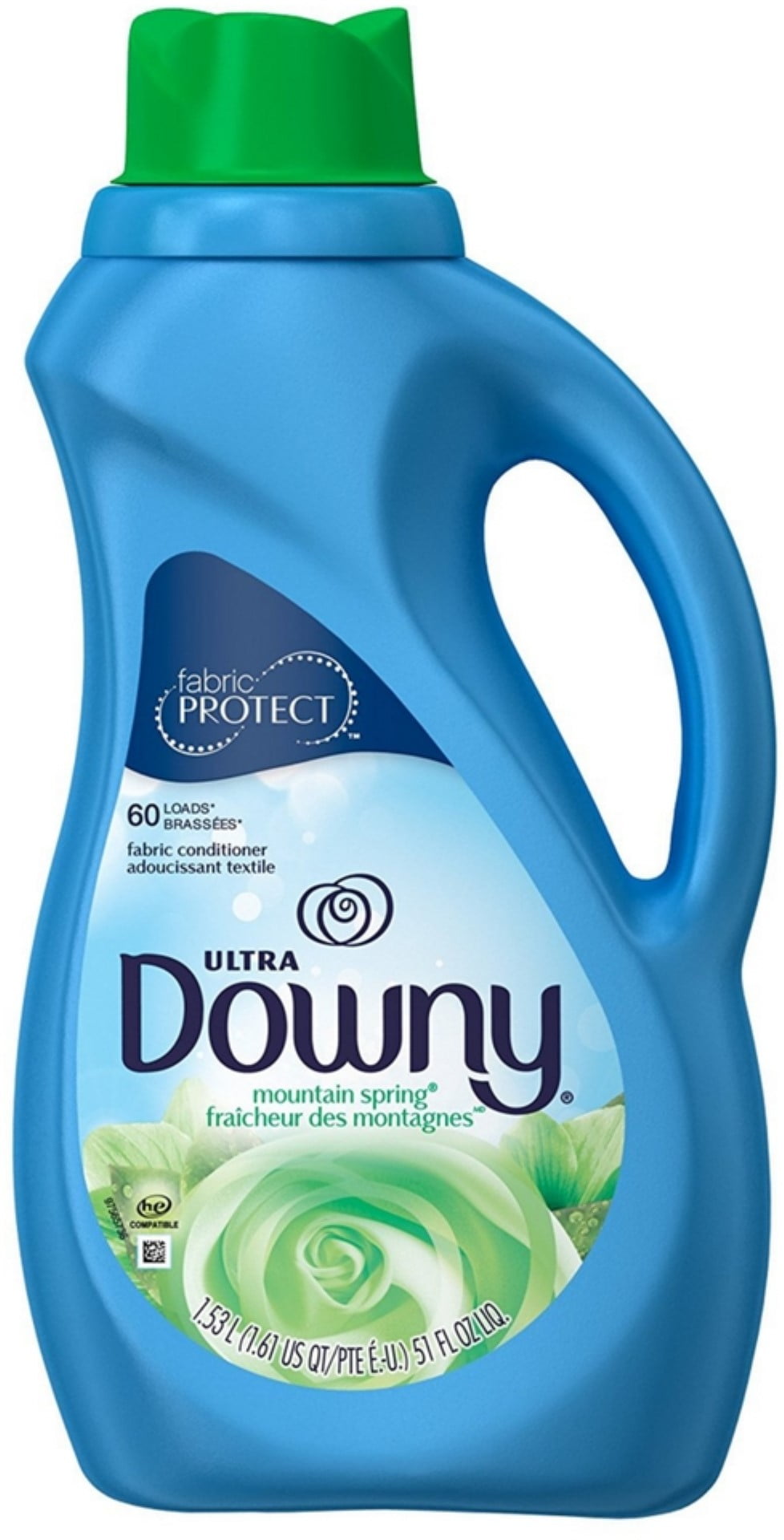 Downy Ultra Fabric Softener, Mountain Spring 51 oz (Pack of 3 ...