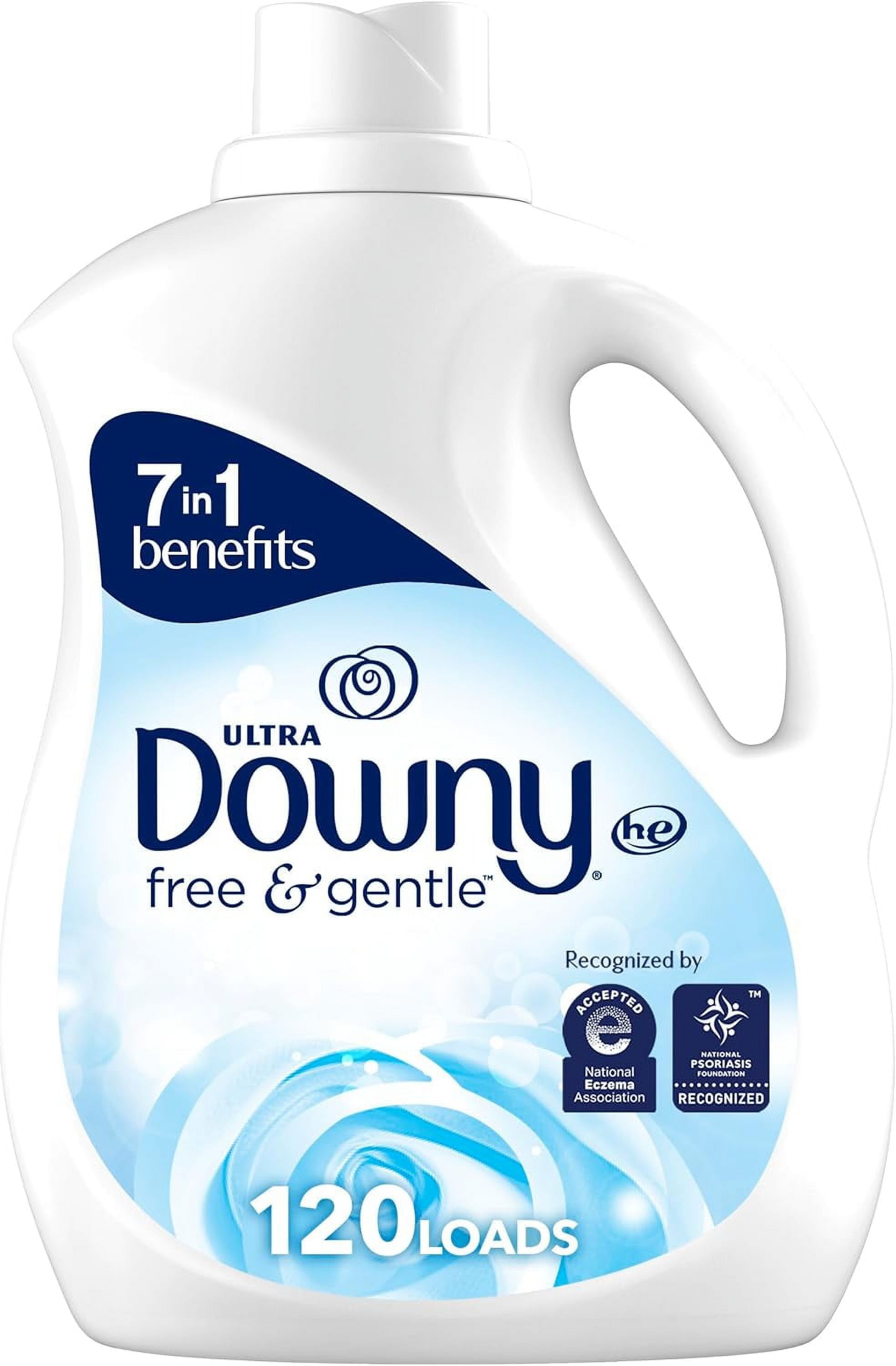 Downy Ultra Free and Gentle Compatible Ultra Liquid Fabric Softener, 88 ...