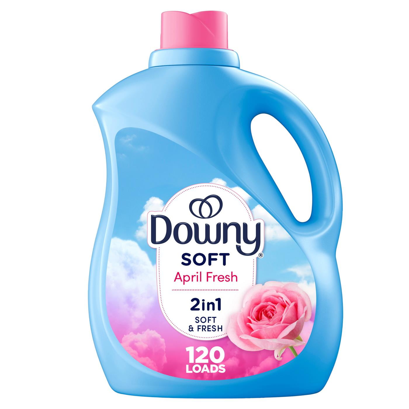 Downy Ultra Liquid Fabric Conditioner, 120 Loads - April Fresh 88 oz ...