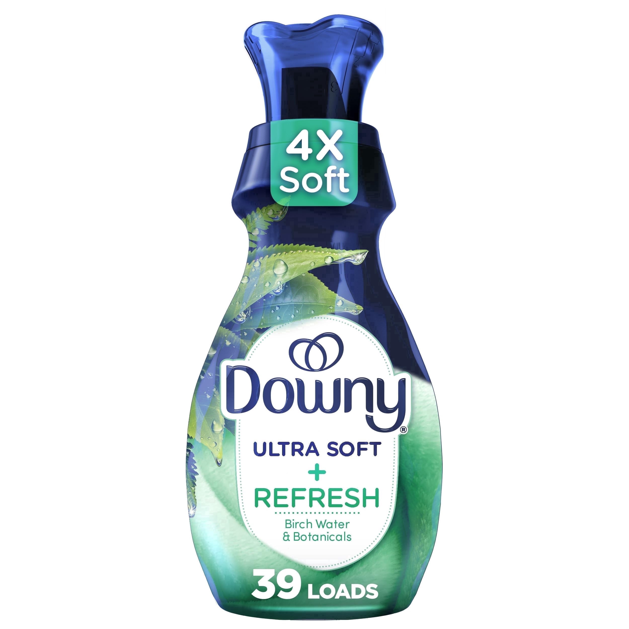 Downy Ultra Soft Fabric Softener Liquid, Refresh, Birch Water and ...