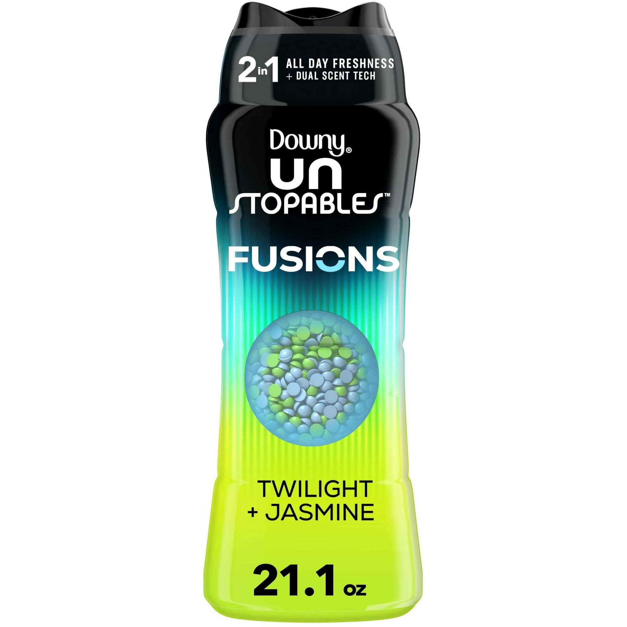 Downy Unstopables Fusions In-Wash Laundry Scent Booster Beads, Twilight and Jasmine Scent, 21.1 ...