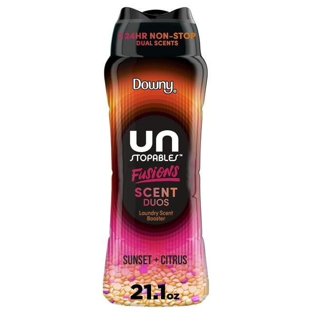 Downy Unstopables Fusions In-Wash Scent Booster Laundry Beads, Sunset ...